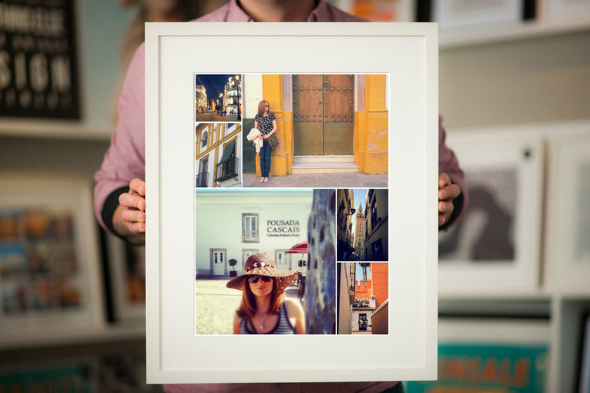 Framed Collage Prints | Dublin & Cork | Fast Despatch – The Canvas Works